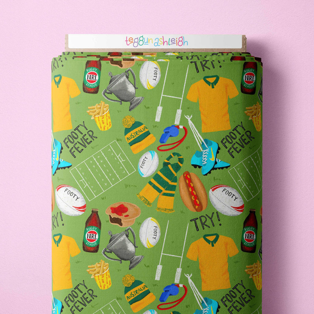 Wallabies scrub top (Pre-order)- Handmade Australian Rugby League scrub ...